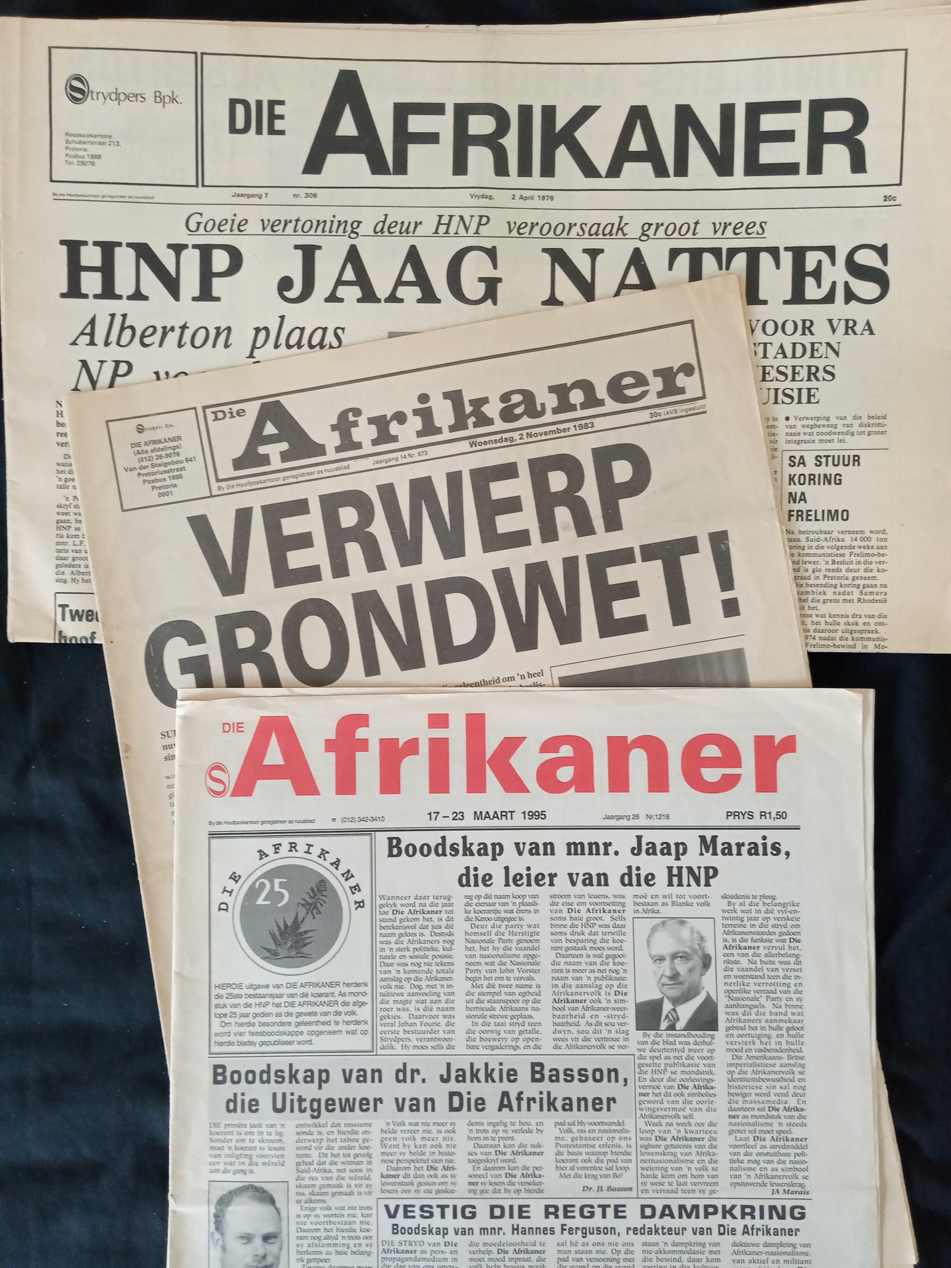 DIE AFRIKANER – Mediamense