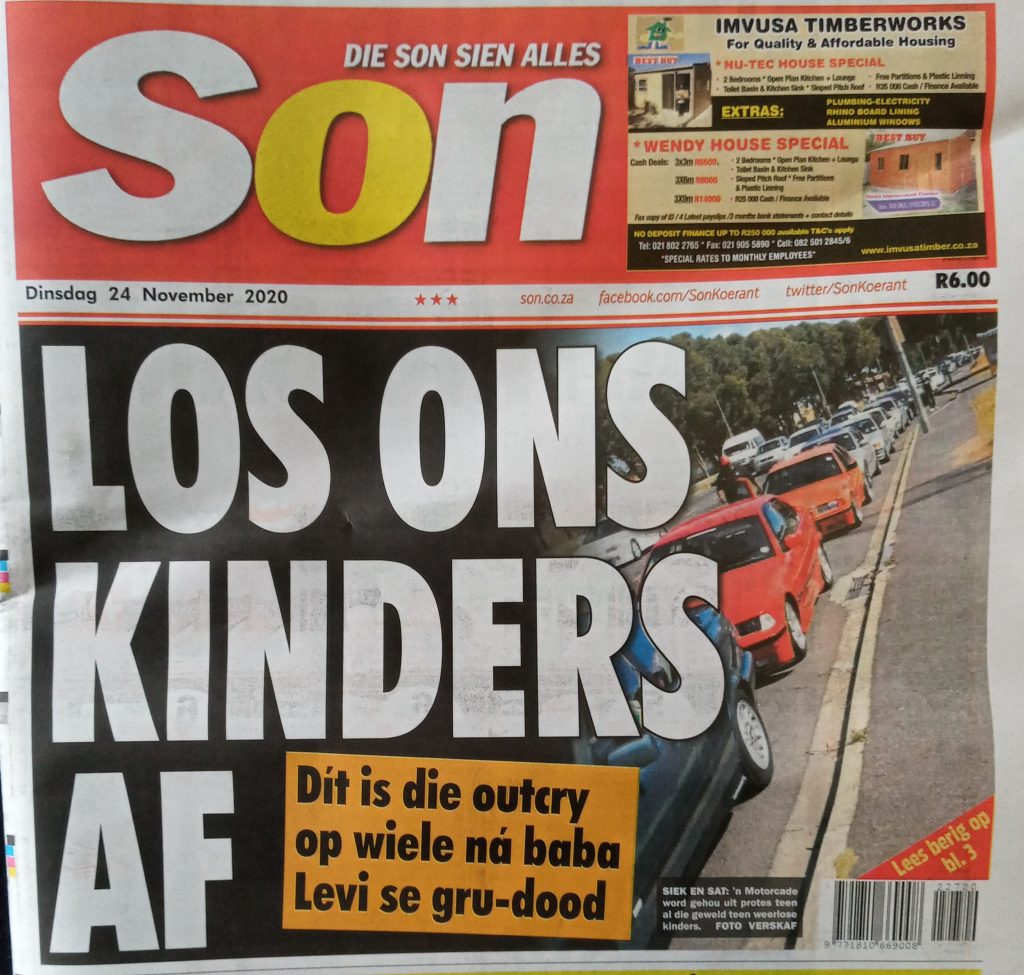 SON, SONDAG SON, DAILY VOICE – Mediamense