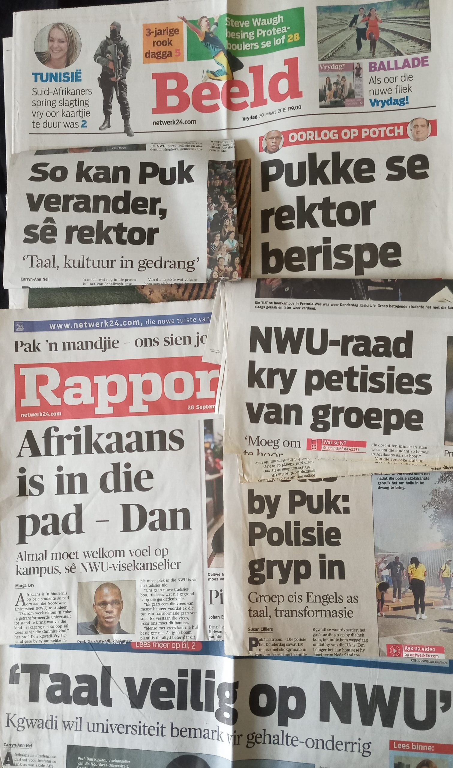 POTCH, PUK EN DIE NWU – Mediamense