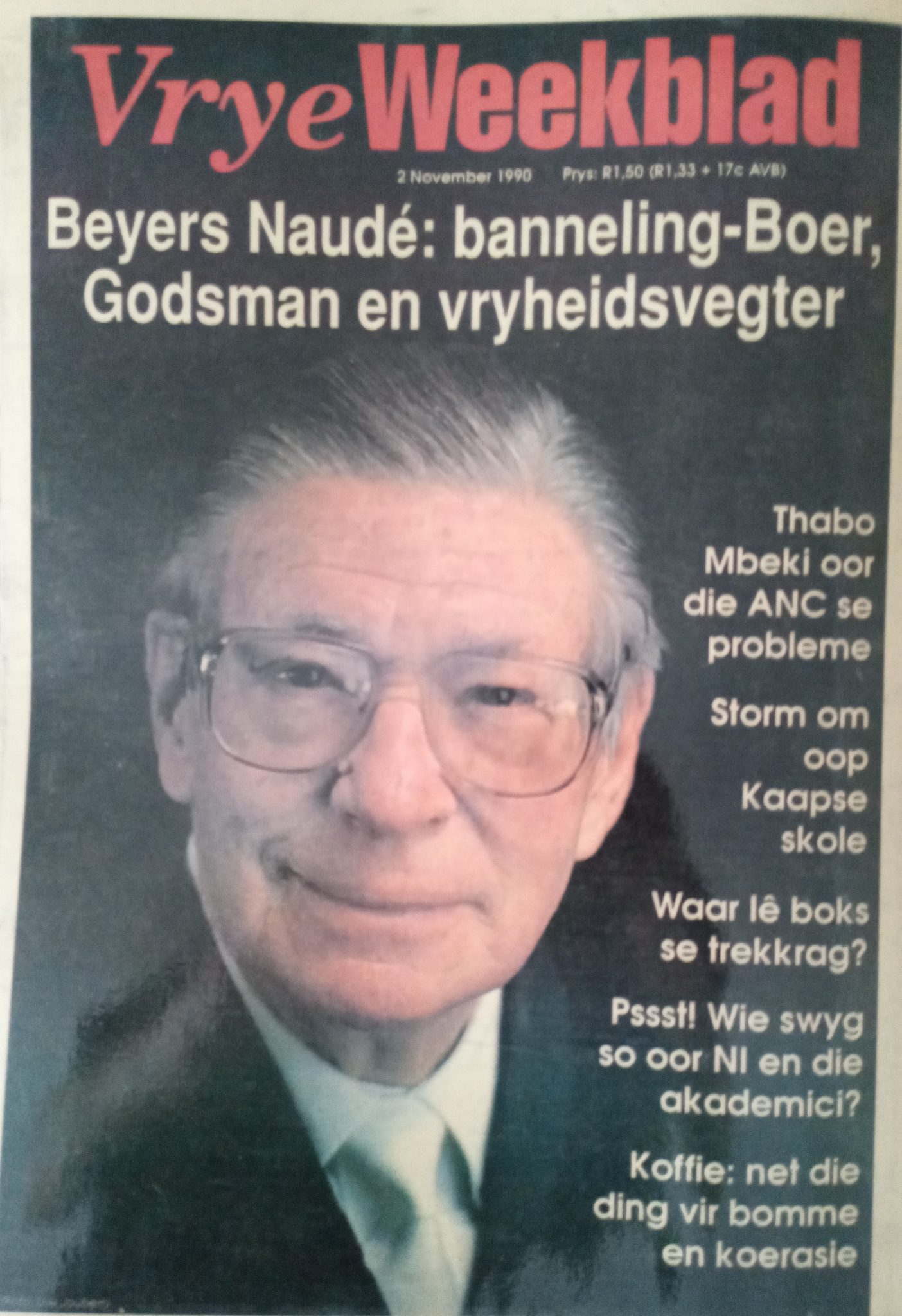 VRYE WEEKBLAD – Mediamense