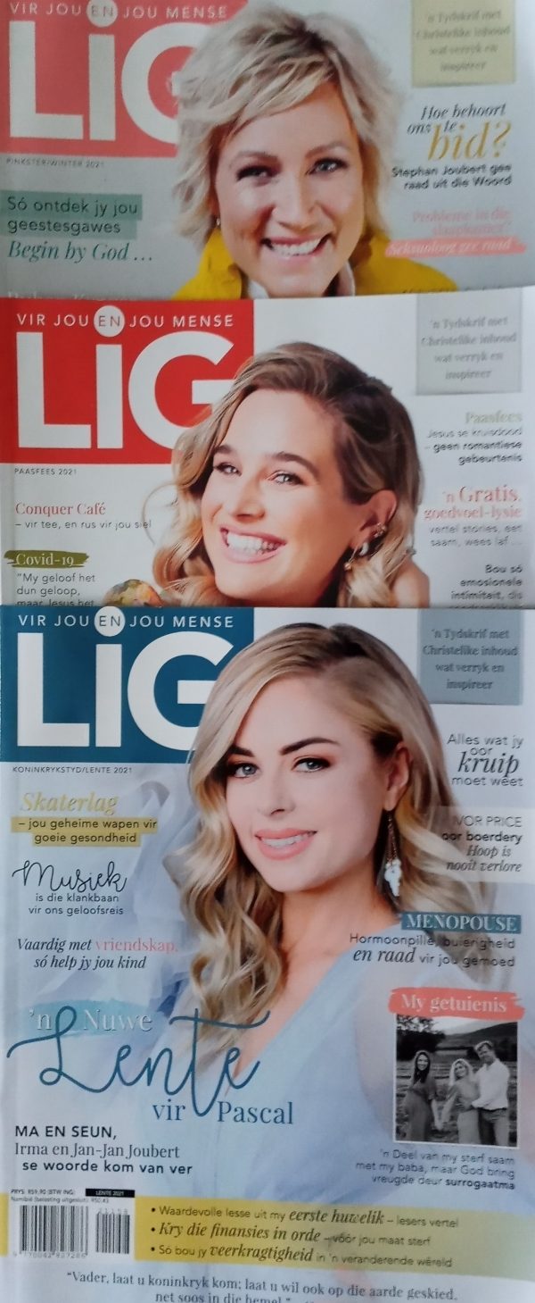 TYDSKRIFTE VERAL VIR GELOWIGES – Mediamense