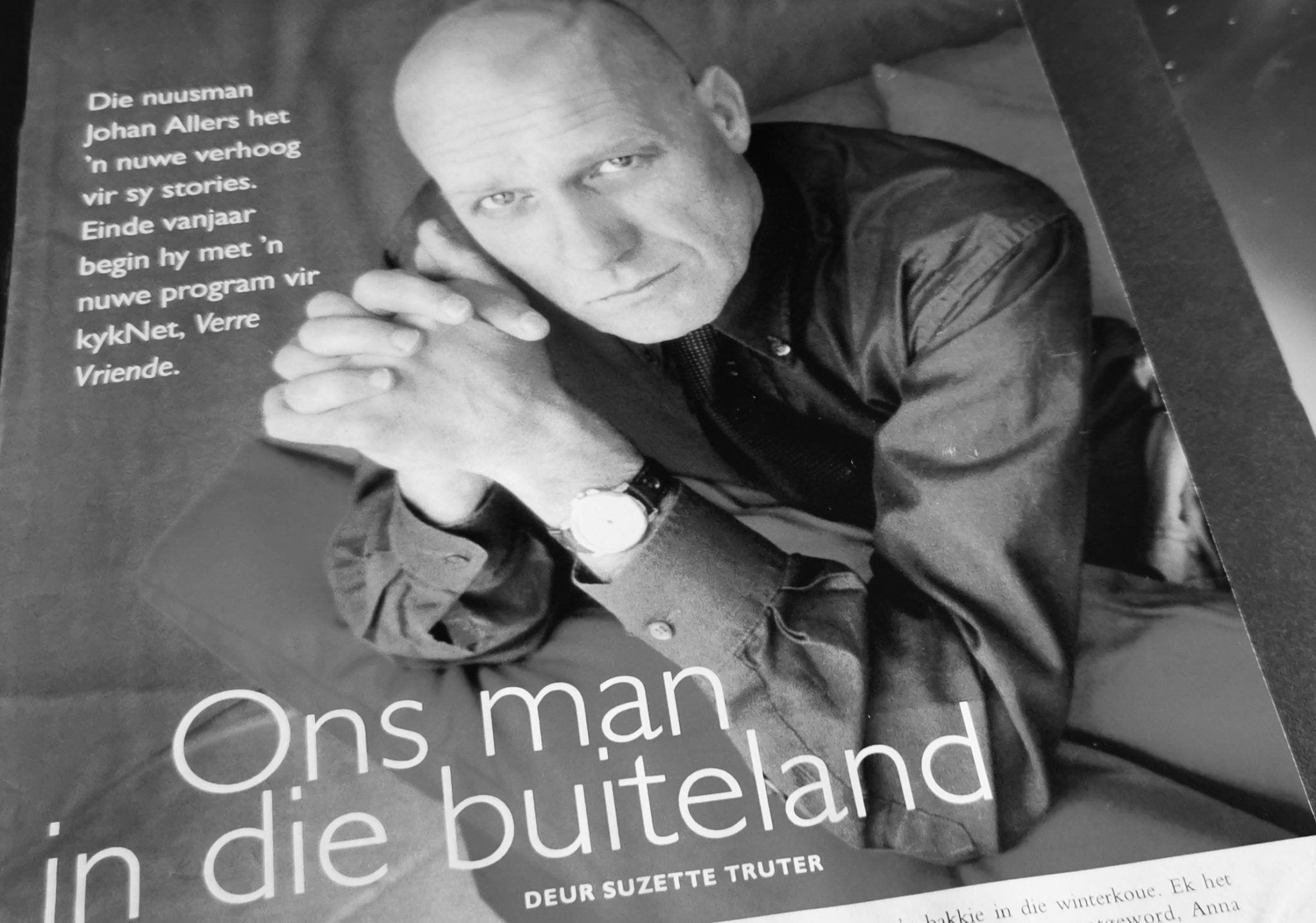JOHAN ALLERS — STORIEVERTELLER VAN FORMAAT IN DIE VREEMDE – Mediamense