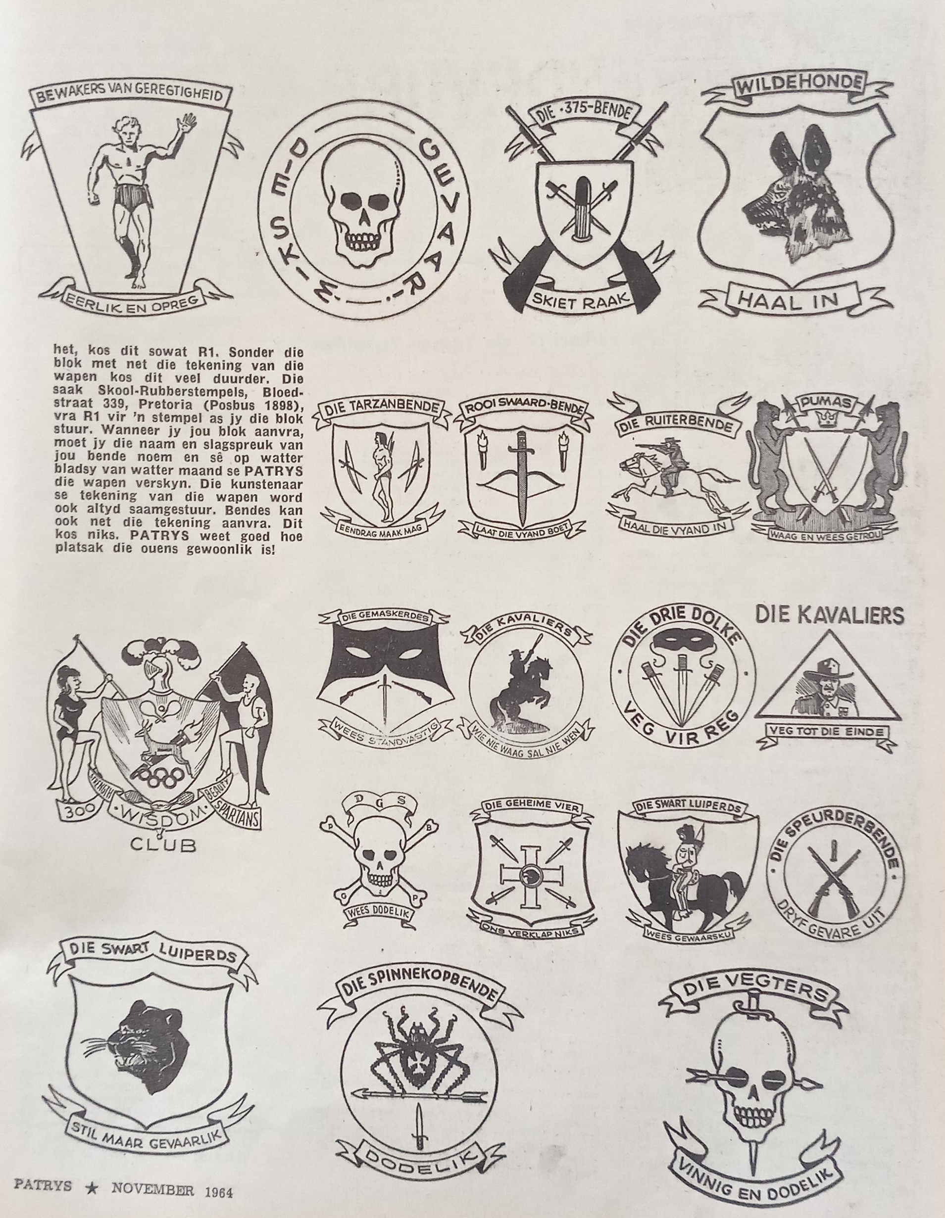 ‘PATRYS’ EN ‘DIE JONGSPAN’ – Mediamense