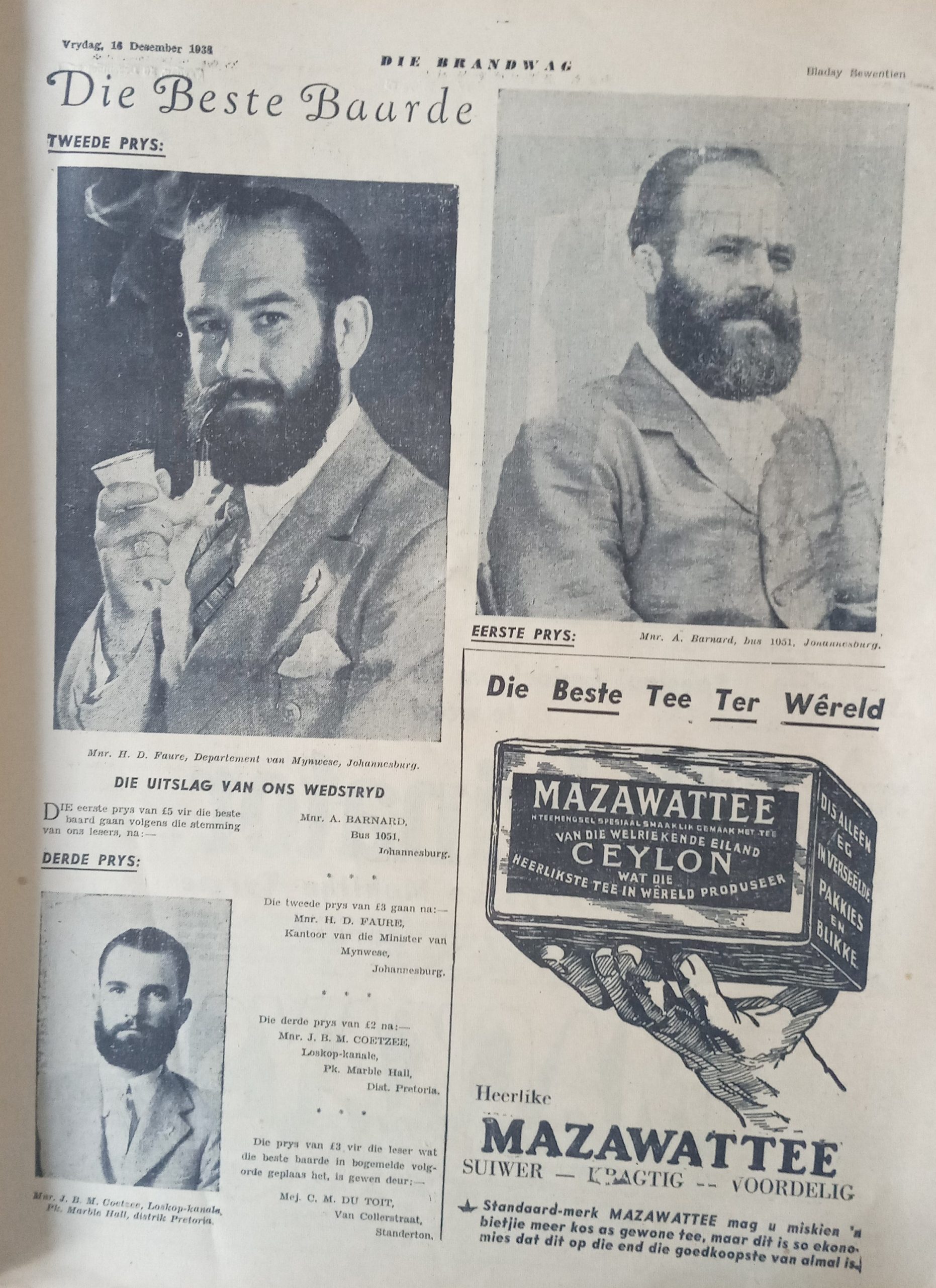 VOORTREKKERS SE EEUFEES IS IN 1938 MET MENING GEDEK – Mediamense