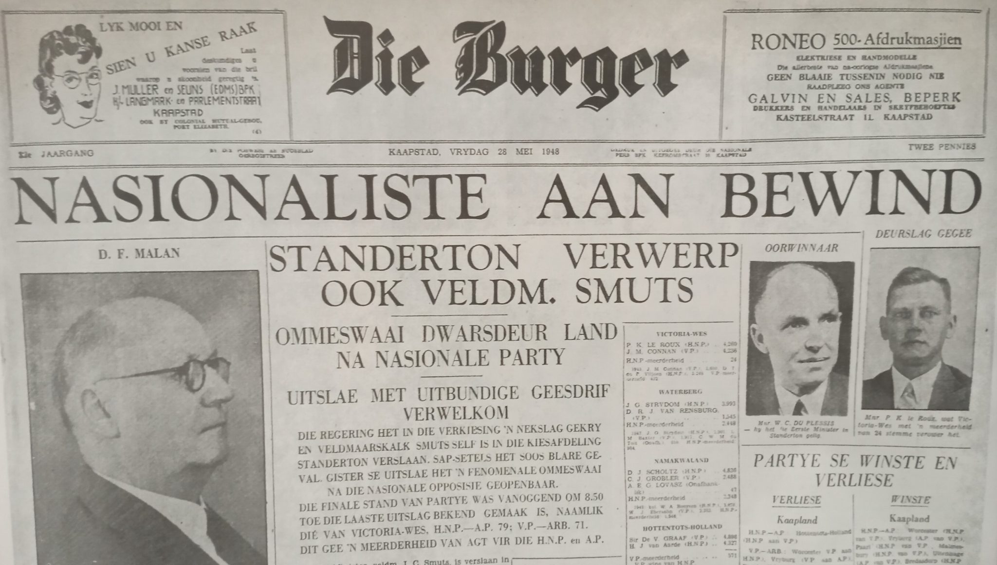 VOORBLAAIE VOOR EN NA ‘BEELD’ SE KOMS 50 JAAR GELEDE – Mediamense